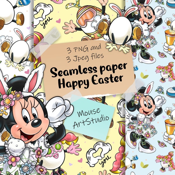 Minnie Mouse Easter Eggs - Etsy