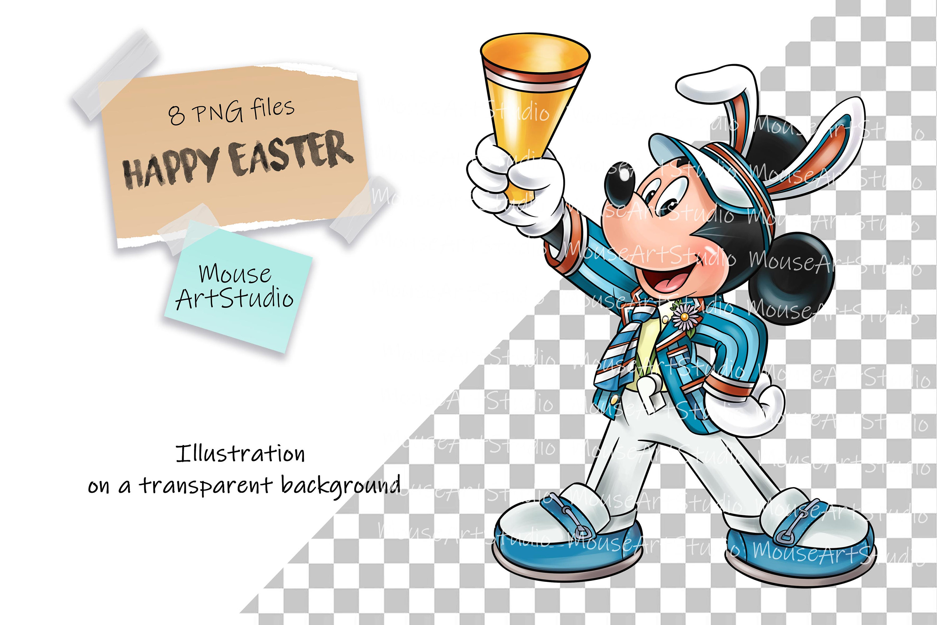 Happy Easter Mickey and Minnie Png Eggs PNG Sublimation - Etsy