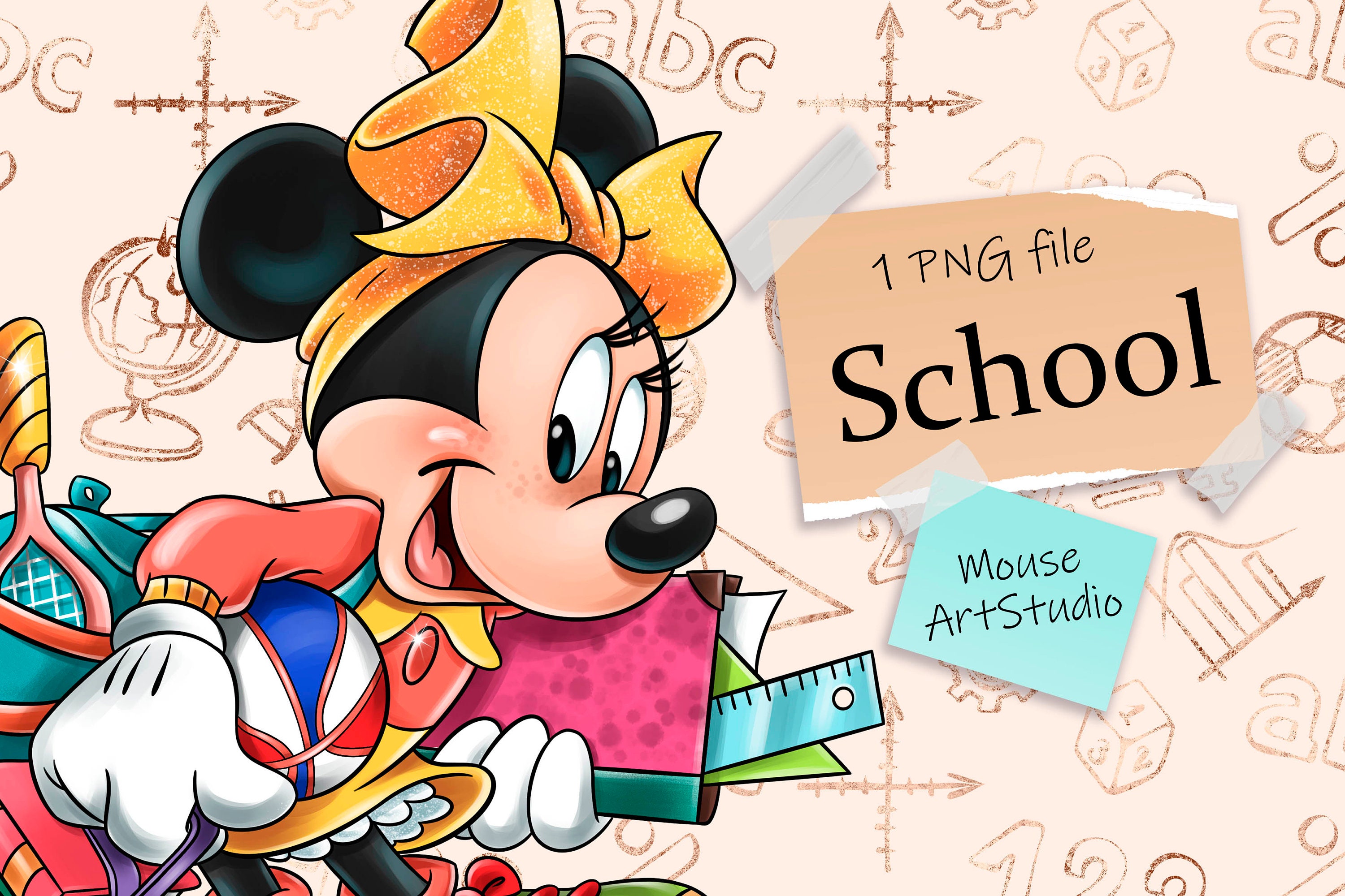 Back To School Mickey Mouse Wallpapers