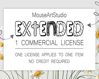 Ninaninacraft's Extended Commercial License for Clip Art and Digital ...