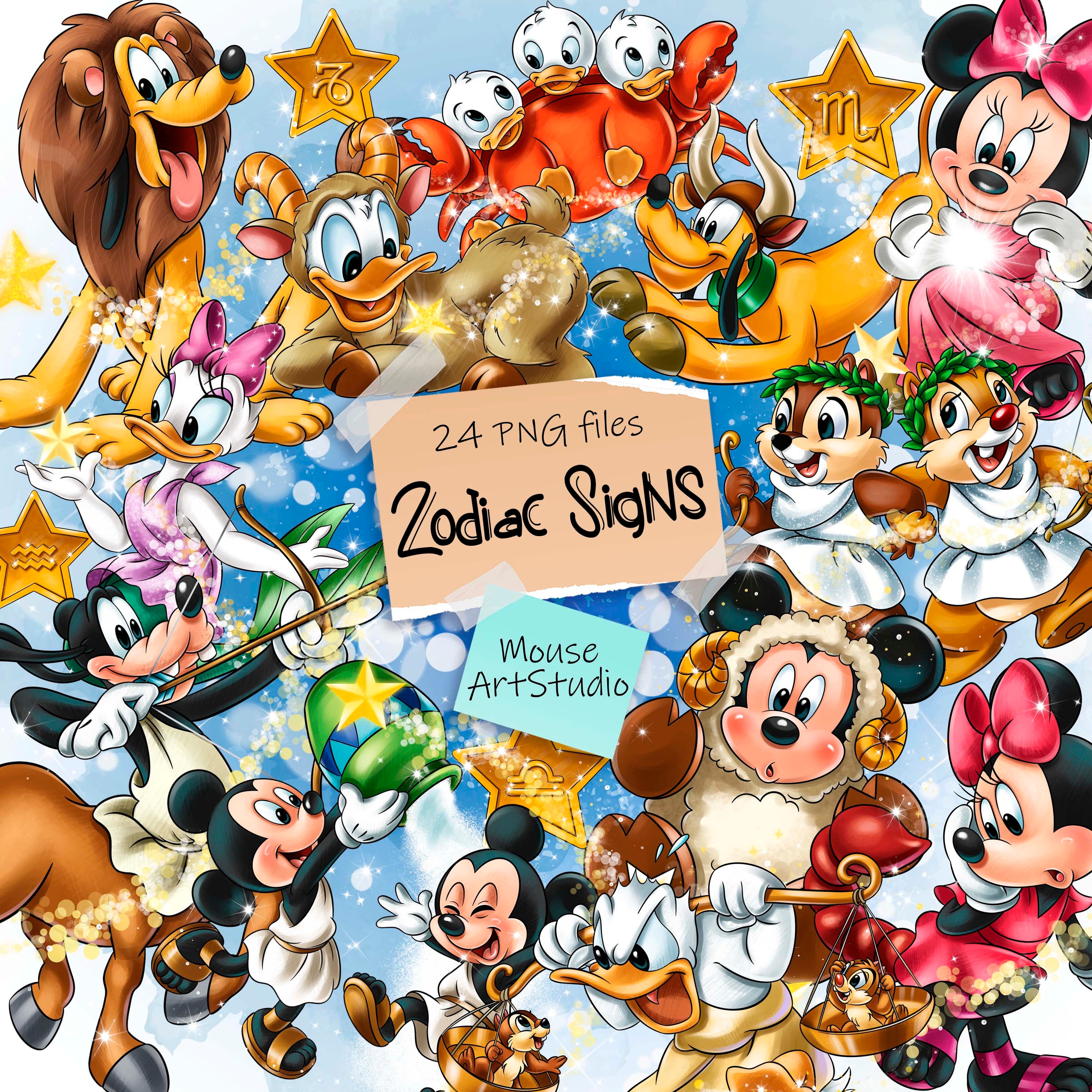 Mickey mouse zodiac signs - Horoscopeaz.com
