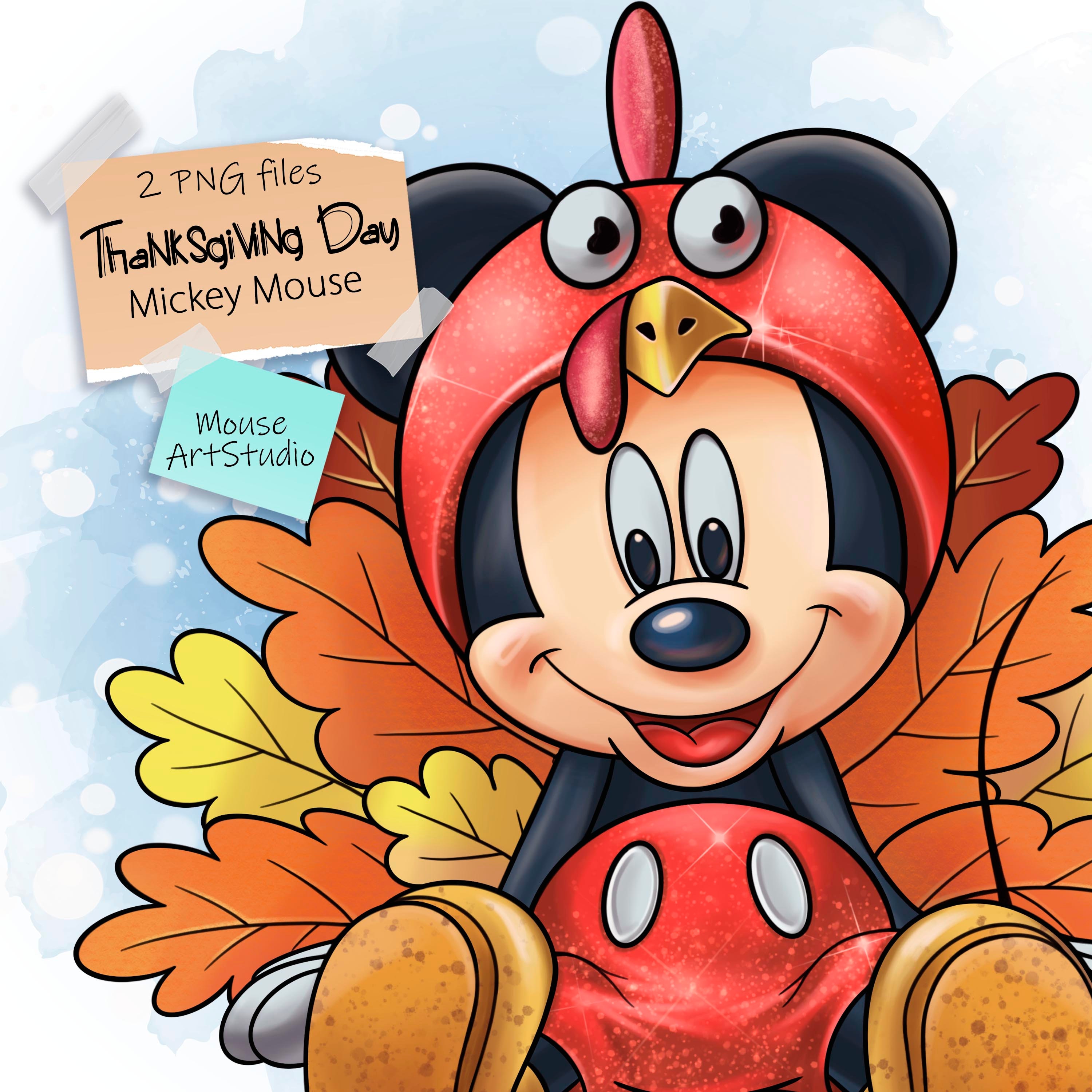 Mickey Mouse Thanksgiving Wallpaper