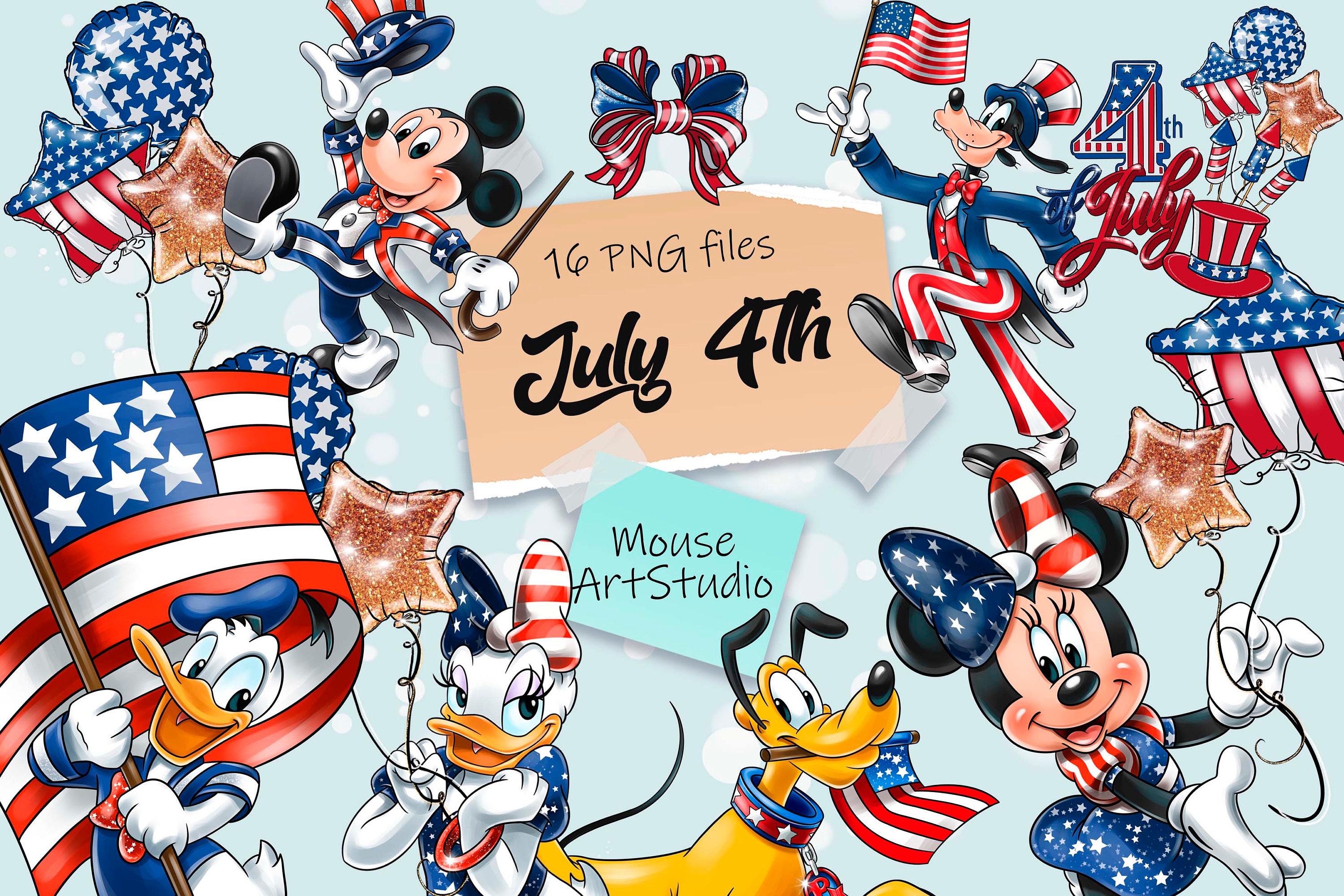 Mickey Mouse 4th Of July