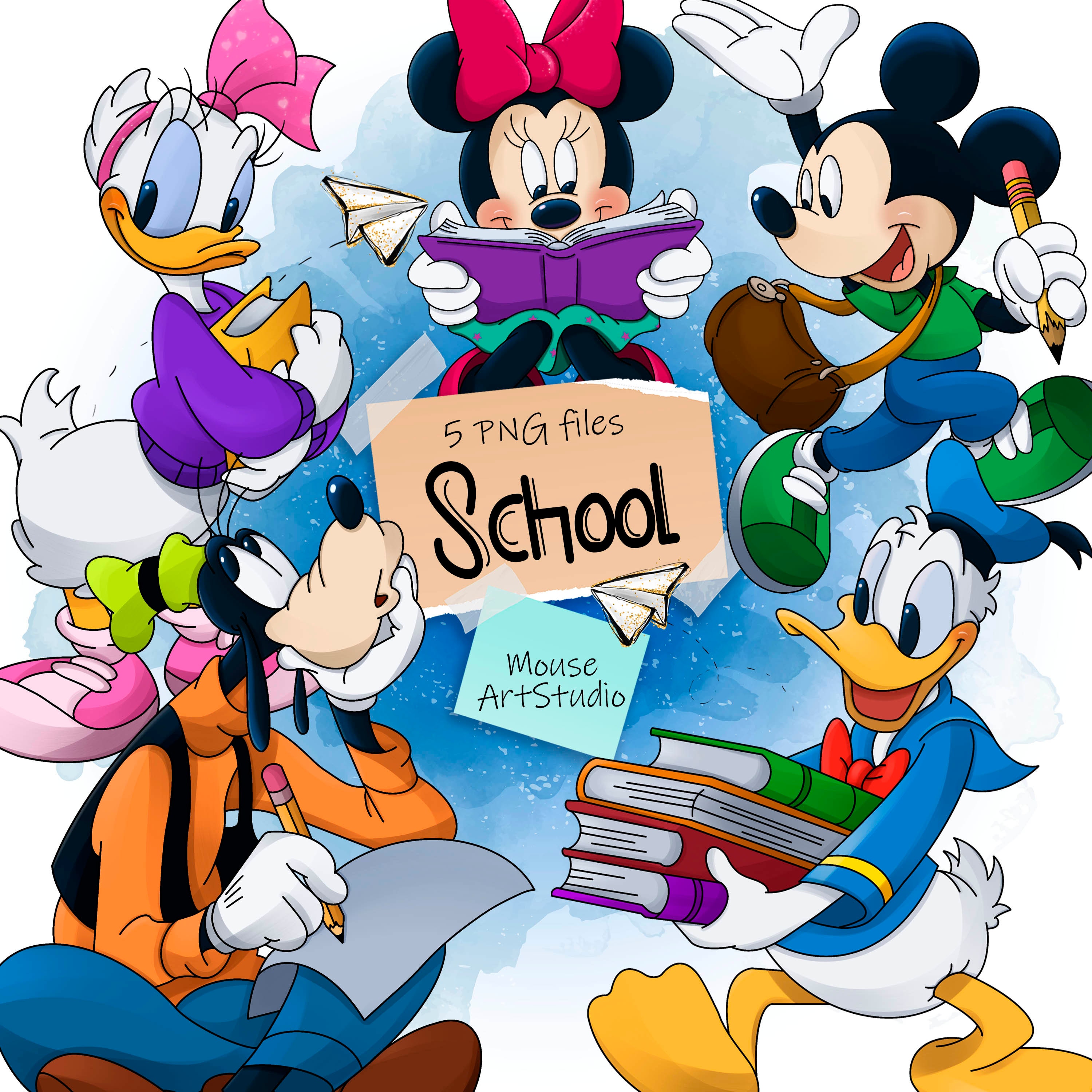Disney Back To School Wallpaper