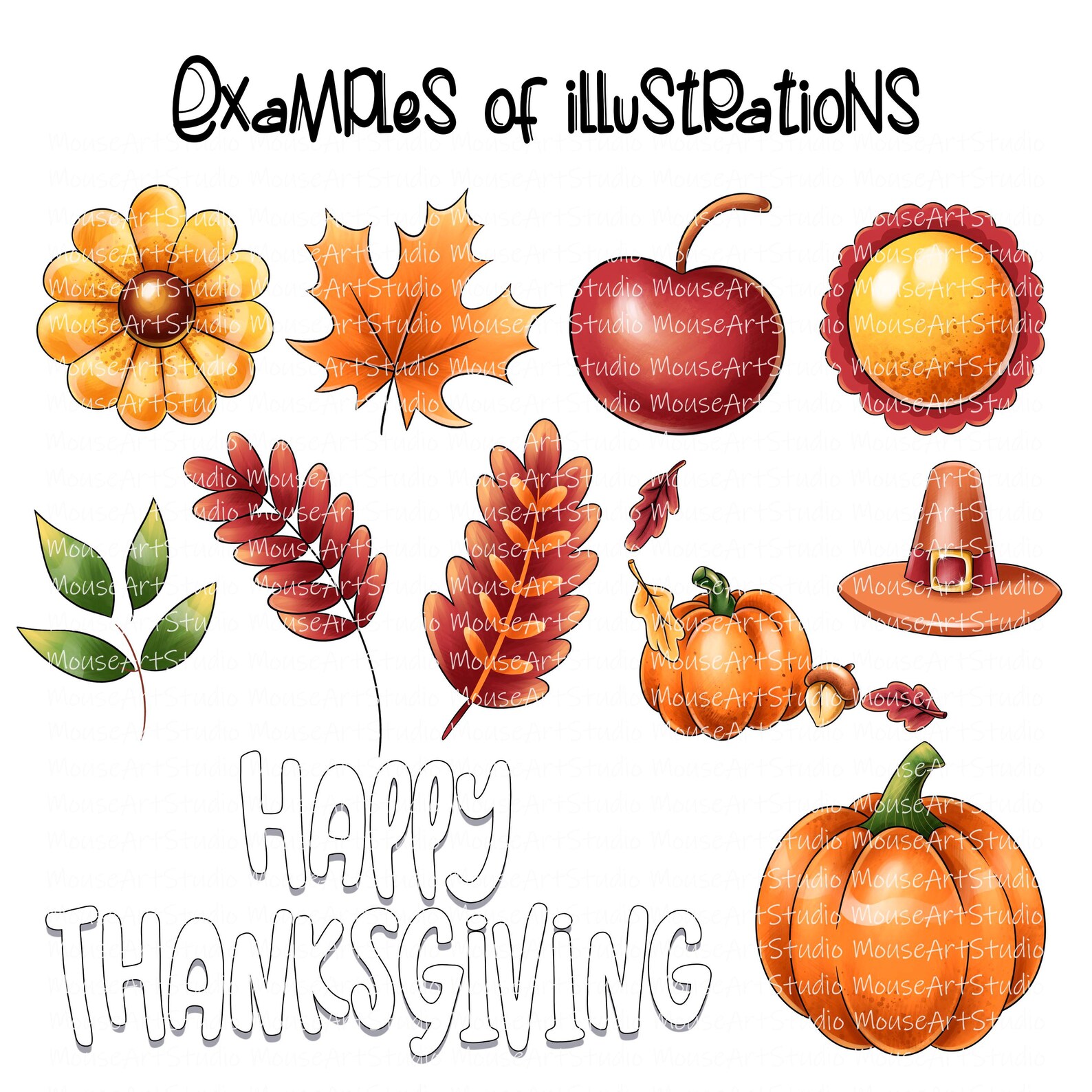 Happy Thanksgiving, Mickey and Minnie, Harvest Festival, Sublimation ...
