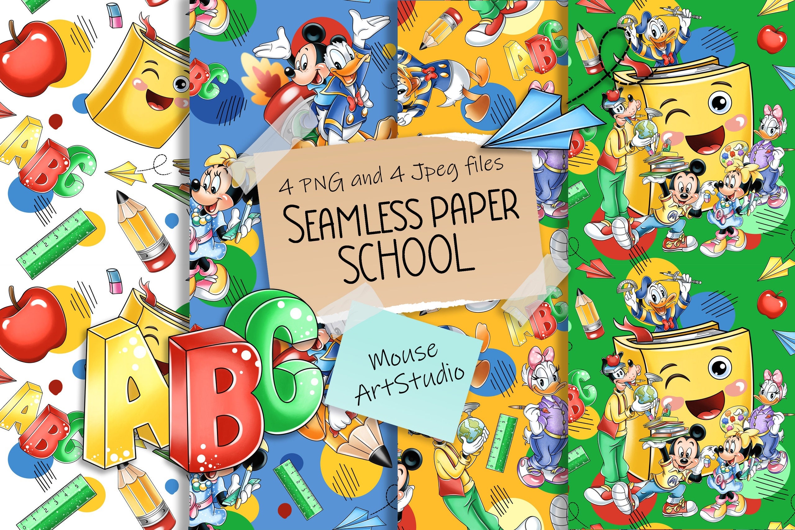 Back To School Mickey Mouse Wallpapers