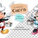 Chefs, Minnie PNG, Mickey Mouse, Daisy Duck, Donald, Goofy, Pluto ...