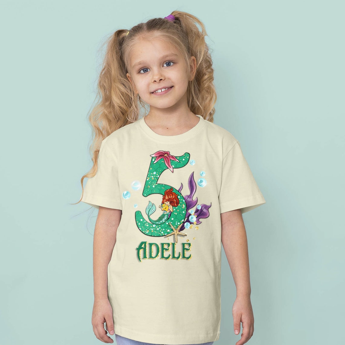 Ariel Digital Numbers Nautical Style Instant PNG Format - Etsy