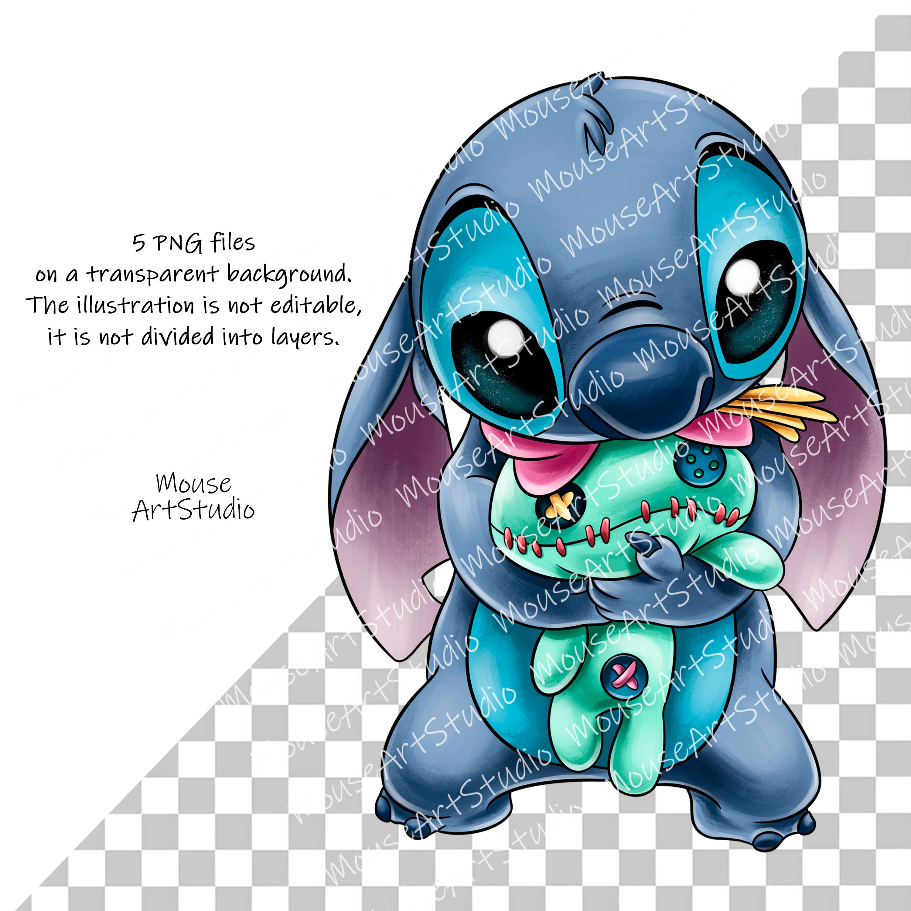 Stitch Sad Face