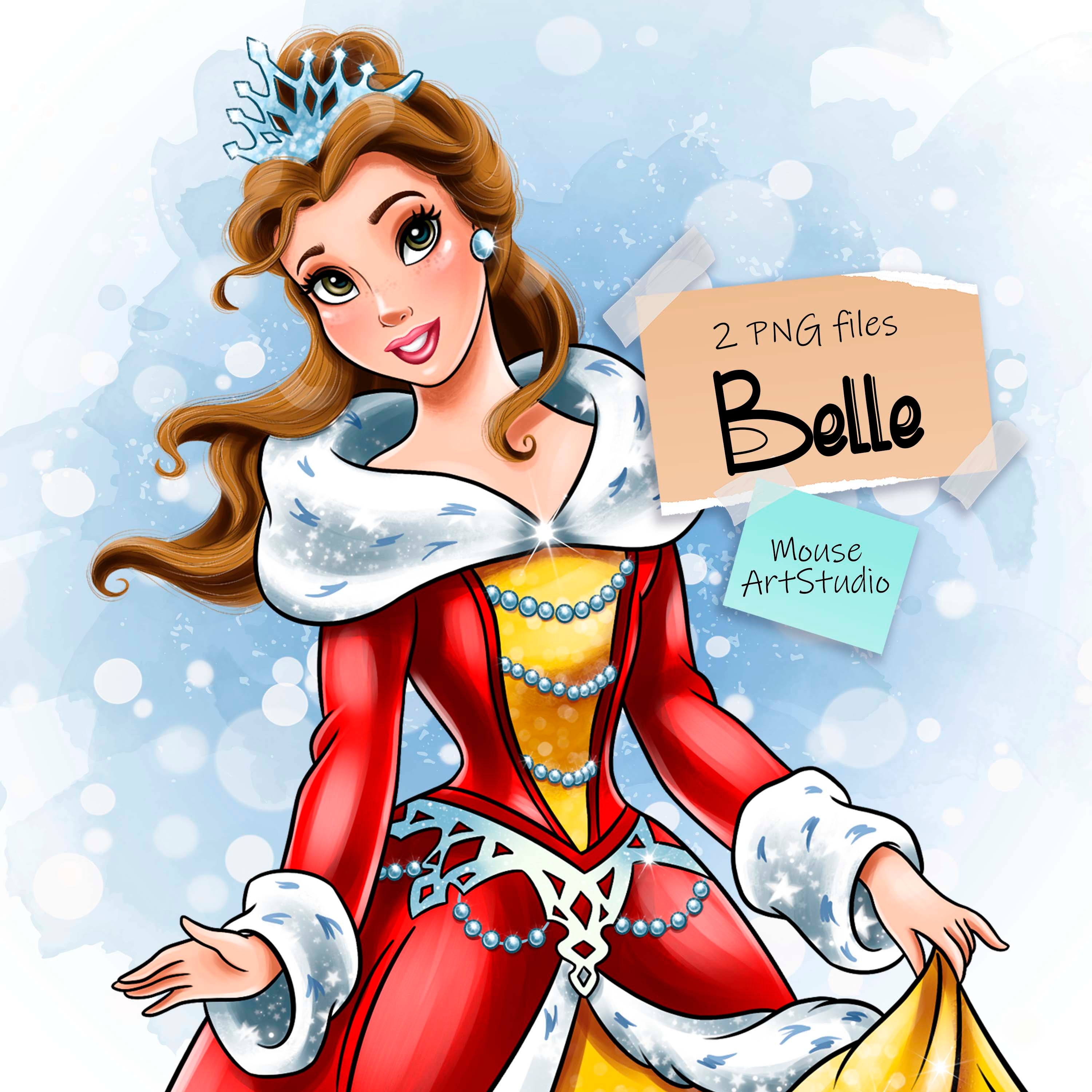 Disney Belle Christmas
