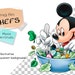 Chefs, Minnie PNG, Mickey Mouse, Daisy Duck, Donald, Goofy, Pluto ...