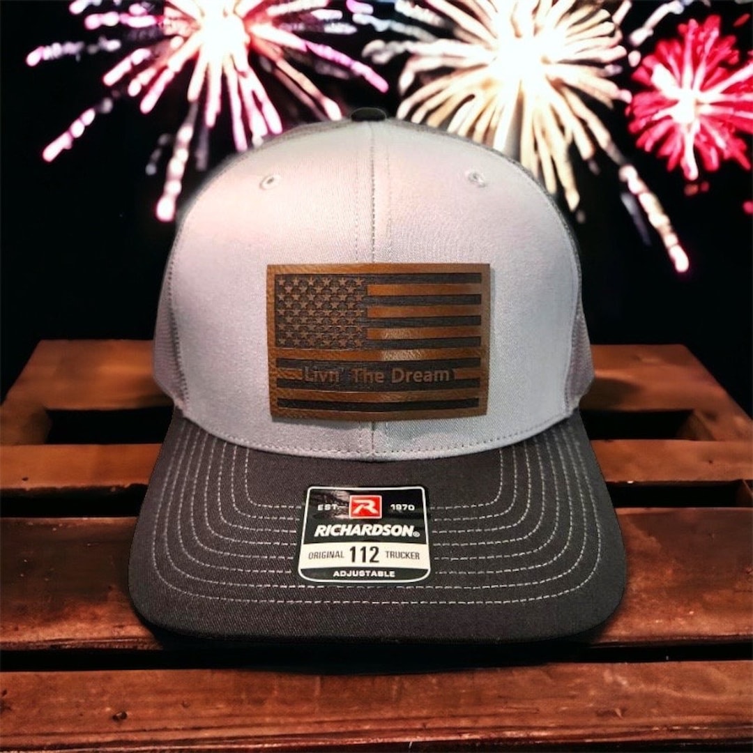 American Flag Hat, Patriotic Hat, USA, Custom Hat, Patch Hat, USA Hat, Red White Blue, American ...