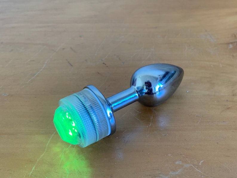 RGB LED Light up Smart Steel Anal Butt Plug Toy With Remote - Etsy