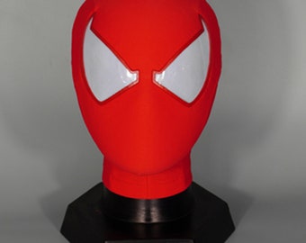 Customized Spiderman Faceshell and Lensesface Shell and Lenses Black ...