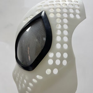 Customized Spiderman Faceshell and Lenses,face Shell and Lenses Black ...