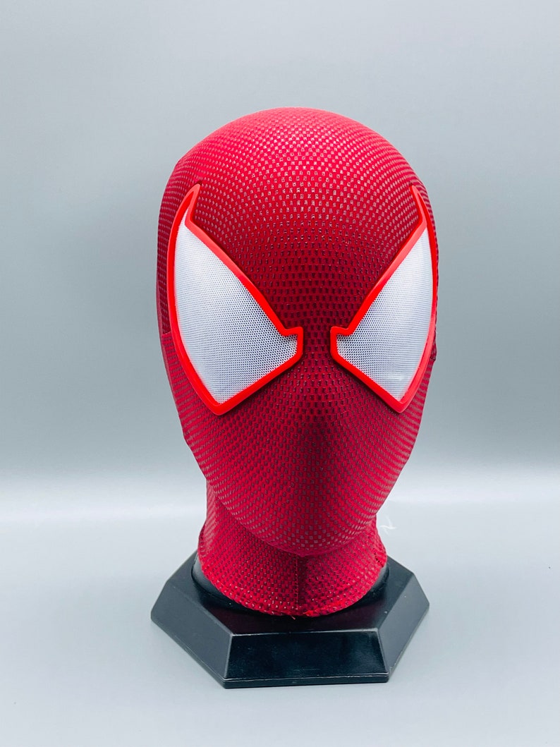 Customized Scarlet Spider Man Mask With Magnetic Lens - Etsy