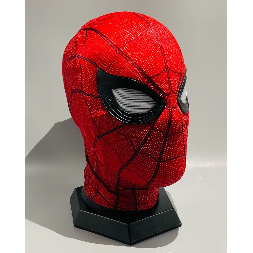 Spiderman Mask Spiderman Cosplay Mask With Face Shell and - Etsy