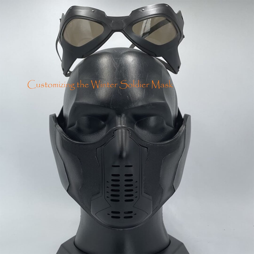 Winter Solider Cosplay Mask,adjustable Winter Soldier Mask,cosplay ...