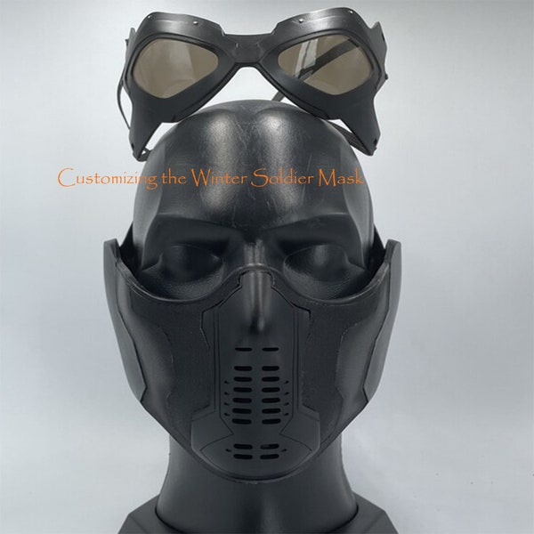 Winter Soldier Face Mask - Etsy