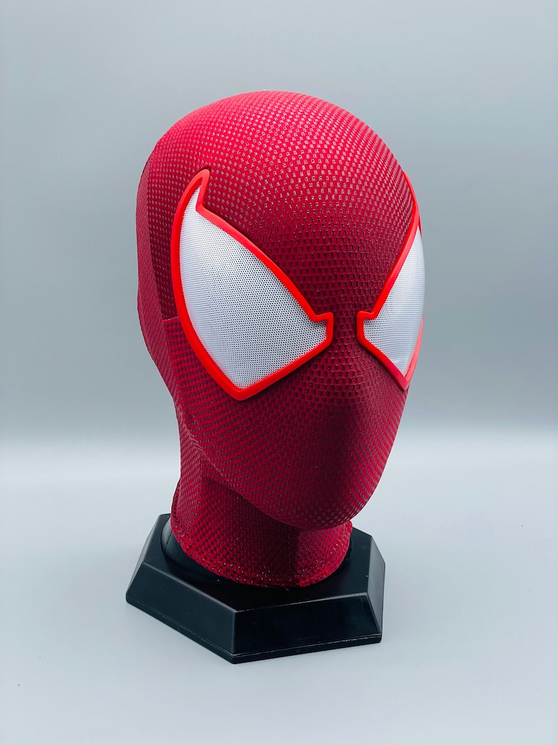 Customized Scarlet Spider Man Mask With Magnetic Lens - Etsy
