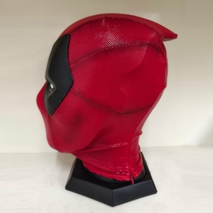 Customizable Deadpool Mask, Wearable Mask With Magnetic Lenses, Cosplay ...