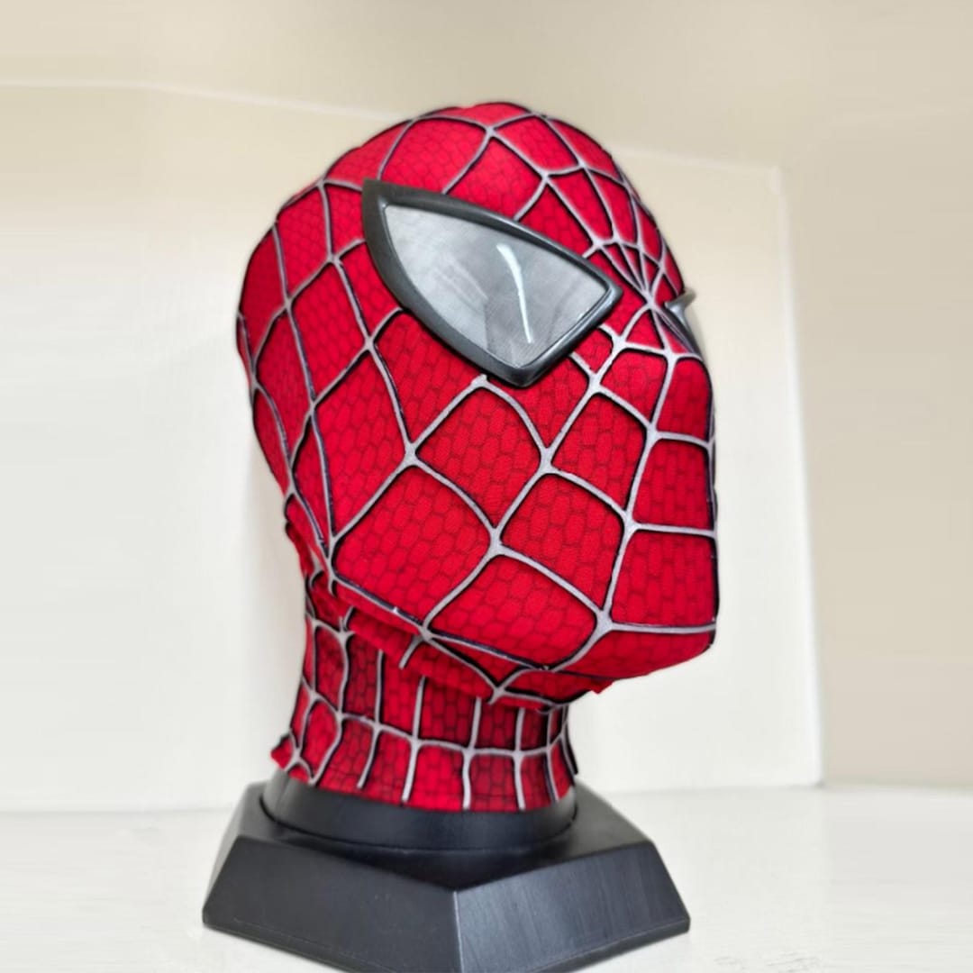 Spiderman Sam Raimi Upgraded Mask, Tobey Mask, Halloween, Gift ...