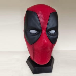Customizable Deadpool Mask, Wearable Mask With Magnetic Lenses, Cosplay ...