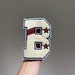 Letter B Embroidered Patch With Star Army Design Sew on Patches for ...