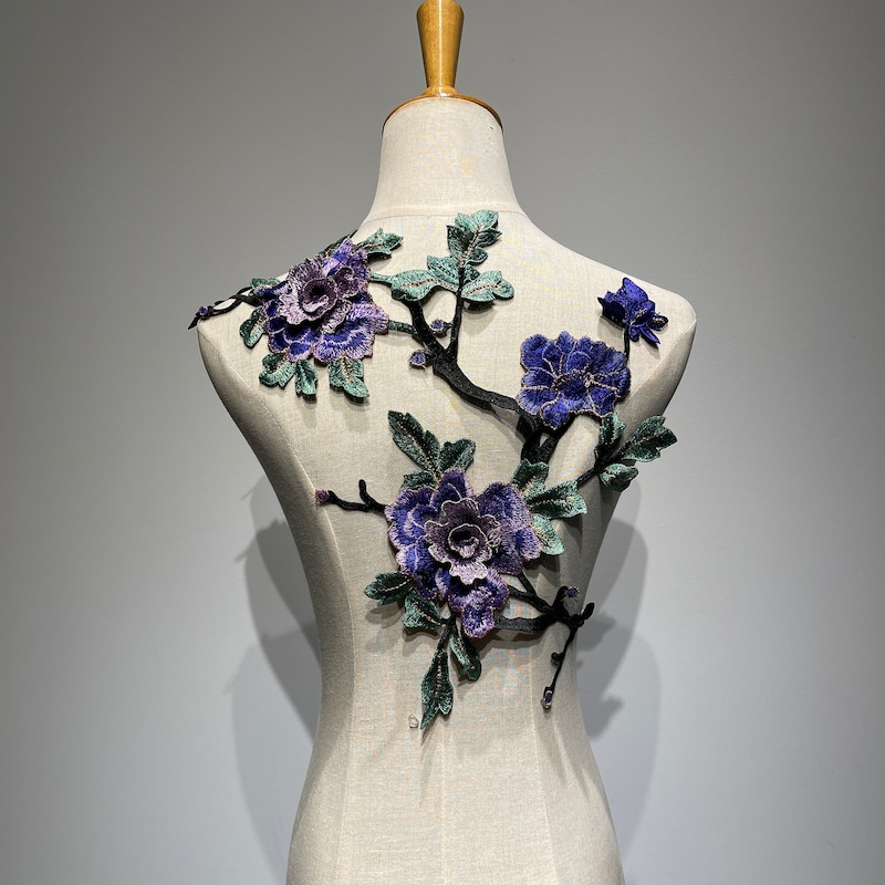 Floral Applique - Etsy