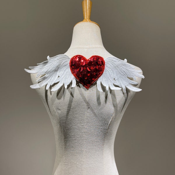 Sequin Heart - Etsy