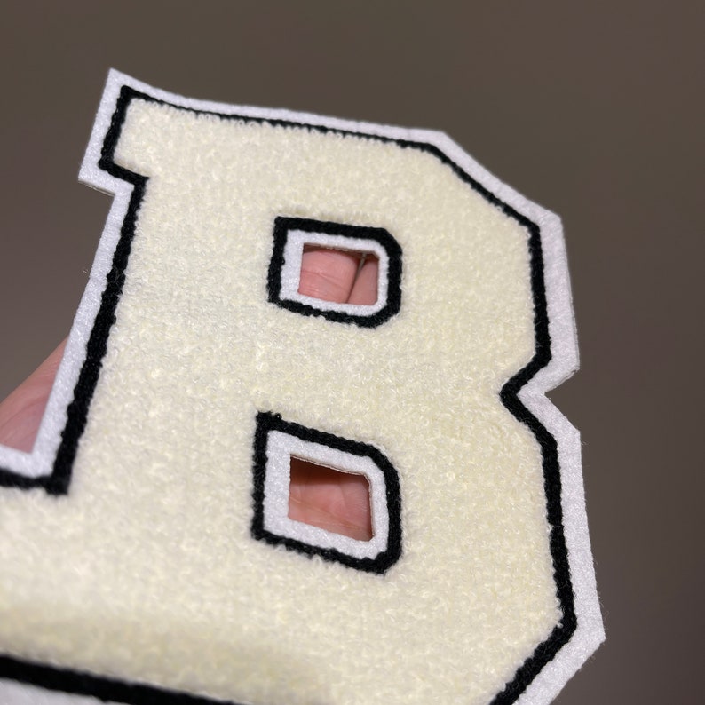 Large B Letter Sew on Patches for Clothes or Jackets and T - Etsy