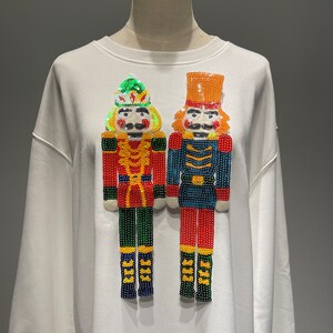 Large Sequins Nutcracker Sew on Patch - Combo Applique - Custom Clothing Embellishment - Etsy