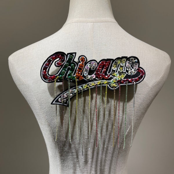 Rhinestone Patches Letter - Etsy