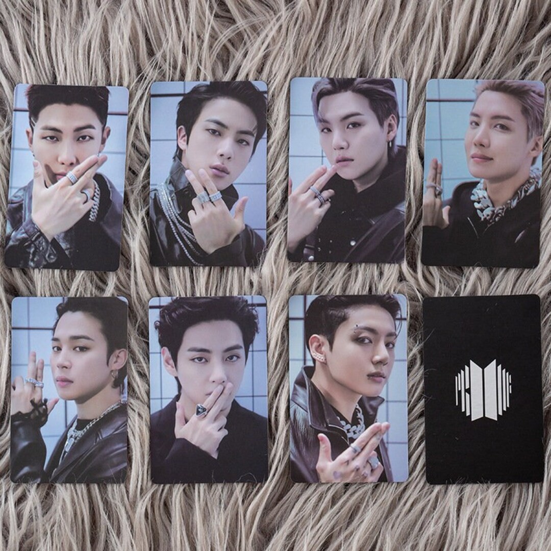 BTS Proof Photocards, V Jimin Suga Jungkook J-hope Jin RM Photo Cards ...