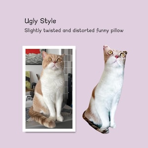 Custom Pet Pillow, Custom Pet Cushion, Pet Ugly Pillow, Pet Shaped ...