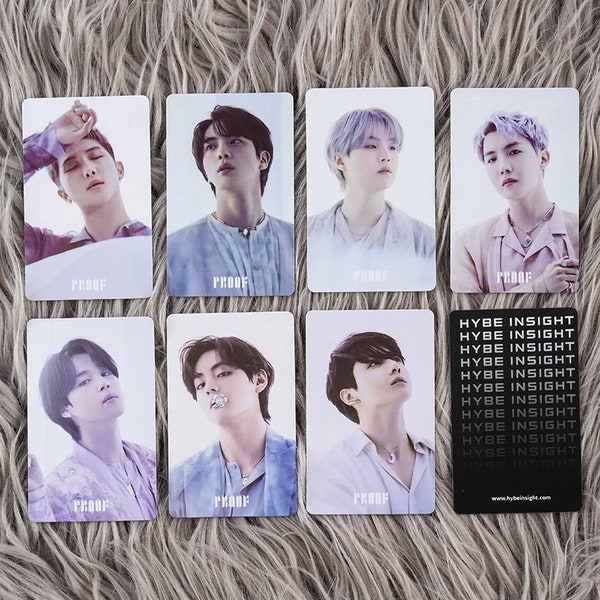 Bts Official Photocards - Etsy
