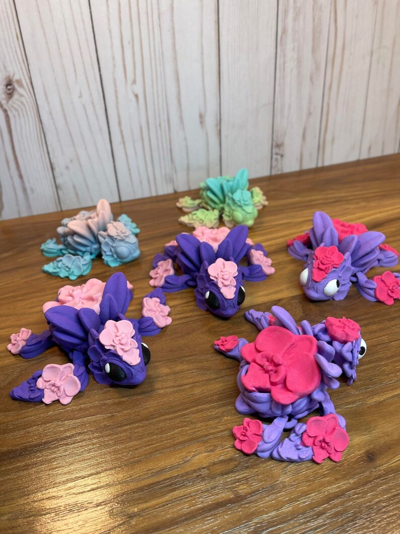 3d Printed Orchid Turtle - Etsy