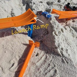 Monster Truck Custom Toy Car Sand/dirt Spikes - Adventure Playset - Etsy