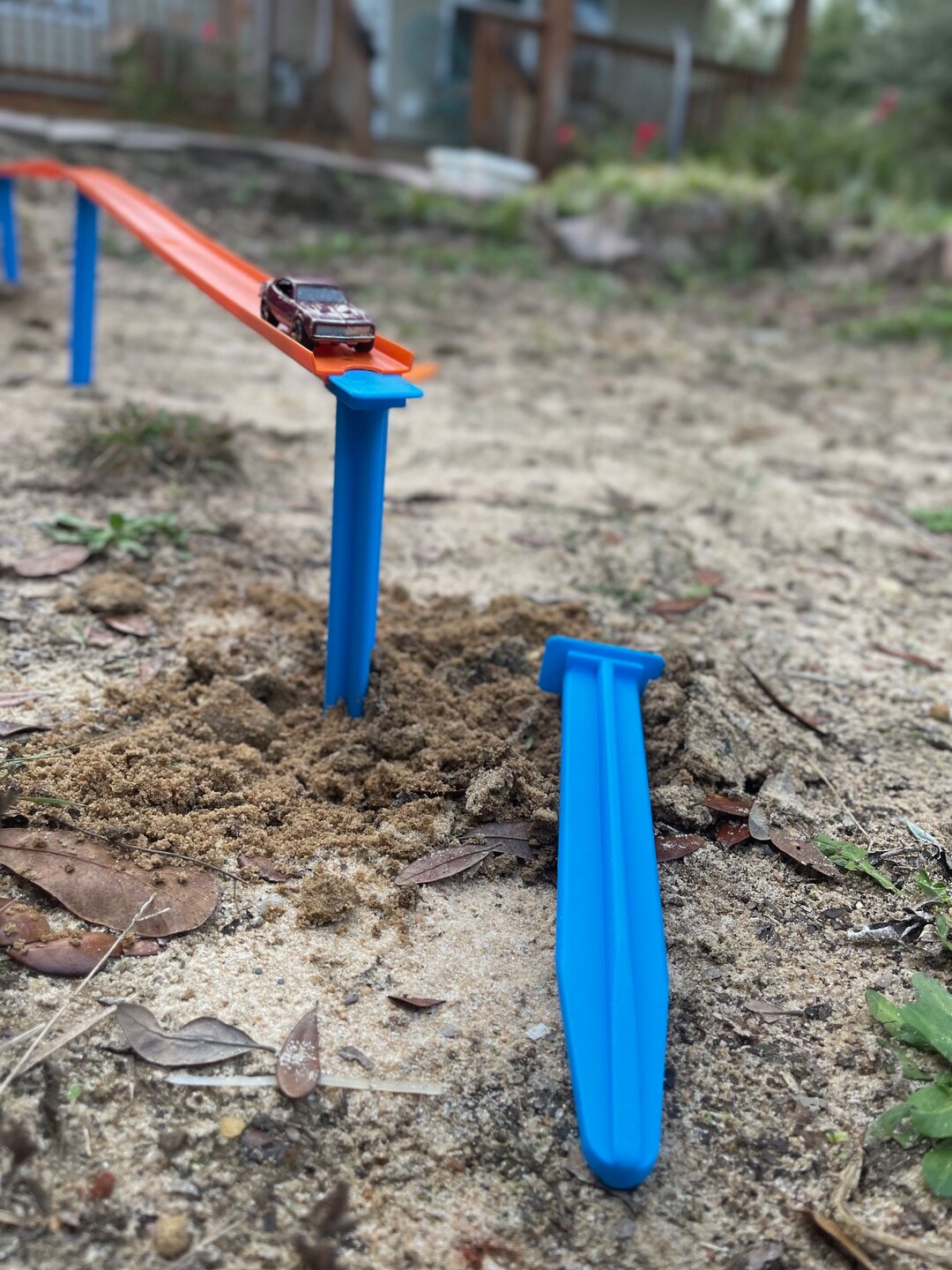 Custom Toy Car Sand/dirt Spikes Adventure Playset - Etsy