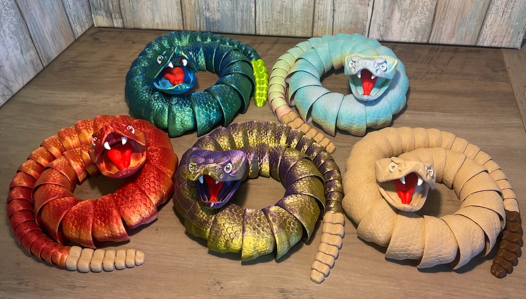 Flexible Rattle Snake - Etsy