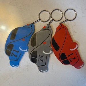 Vw Beetle Key Tags - Etsy