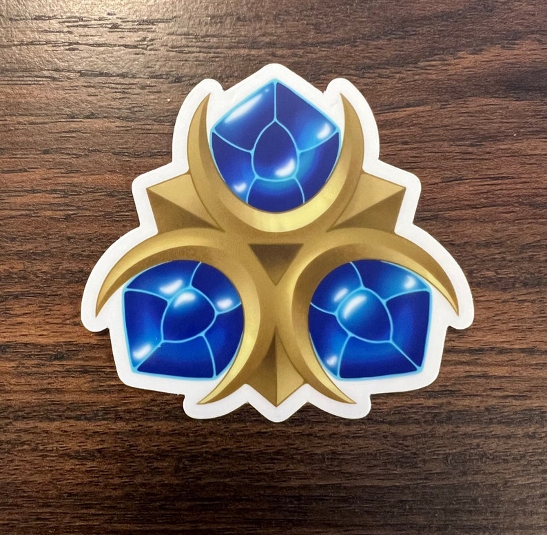 Legend of Zelda Spiritual Stones, Ocarina of Time, Die Cut, Vinyl ...