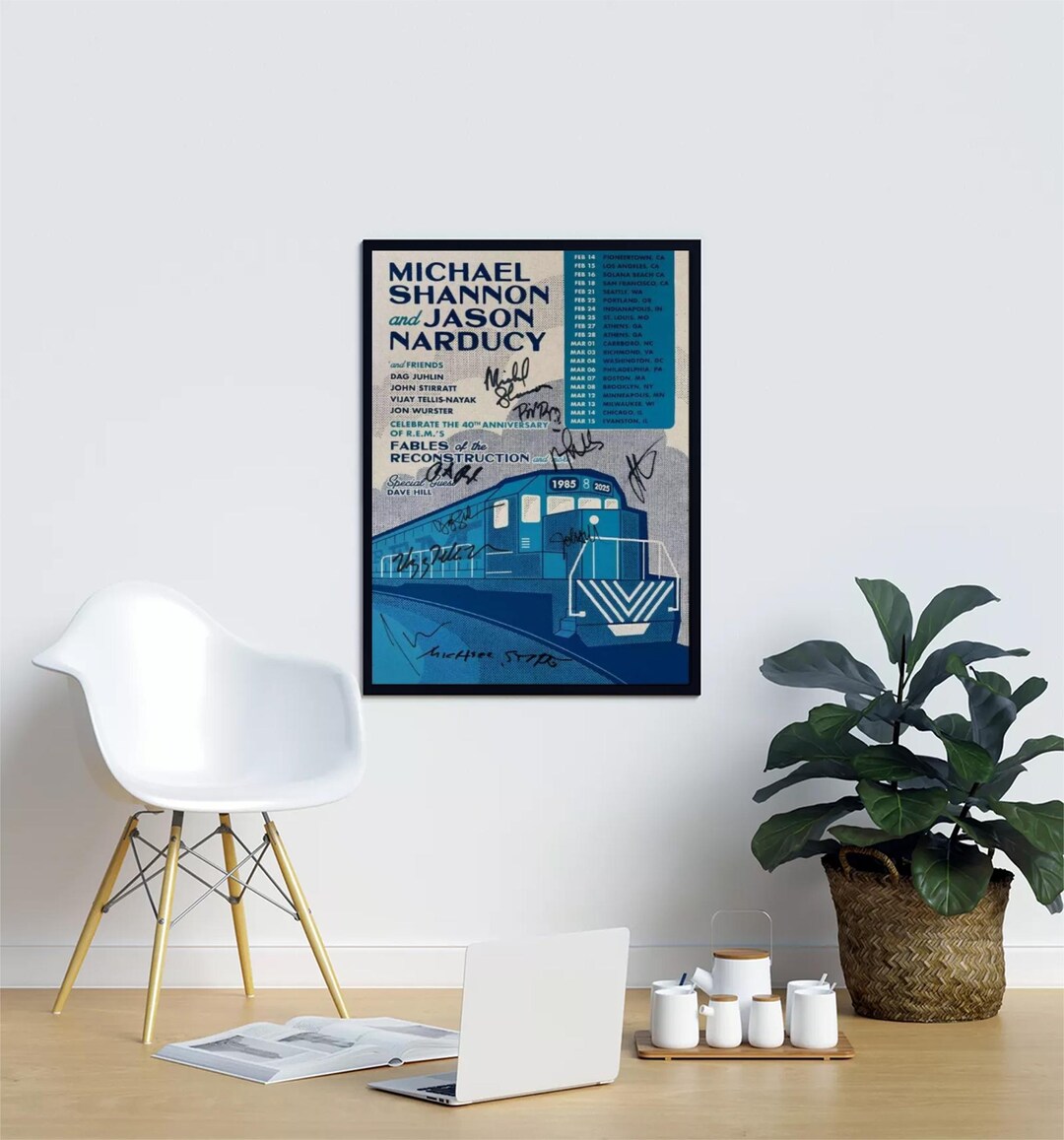 NEW Michael Shannon and Jason Narducy Fables 2025 Tour Wall Decor ...