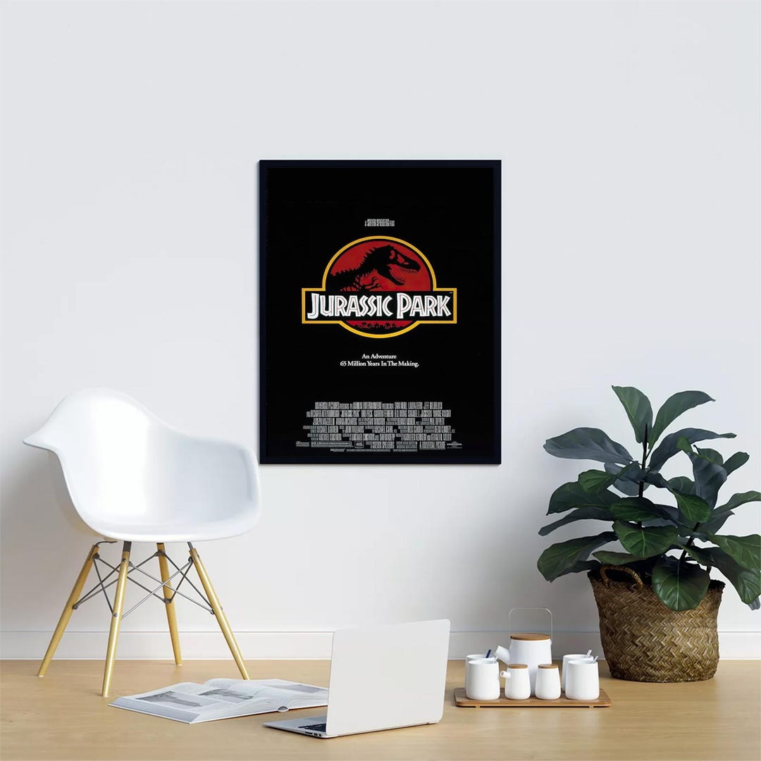 Jurassic Park - Movie Poster (regular Style) Wall Decor Poster - Etsy