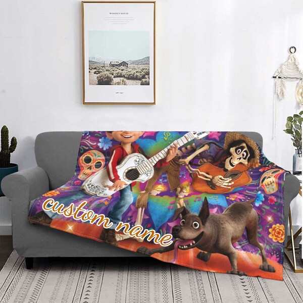 Personalized Coco Blanket - Etsy