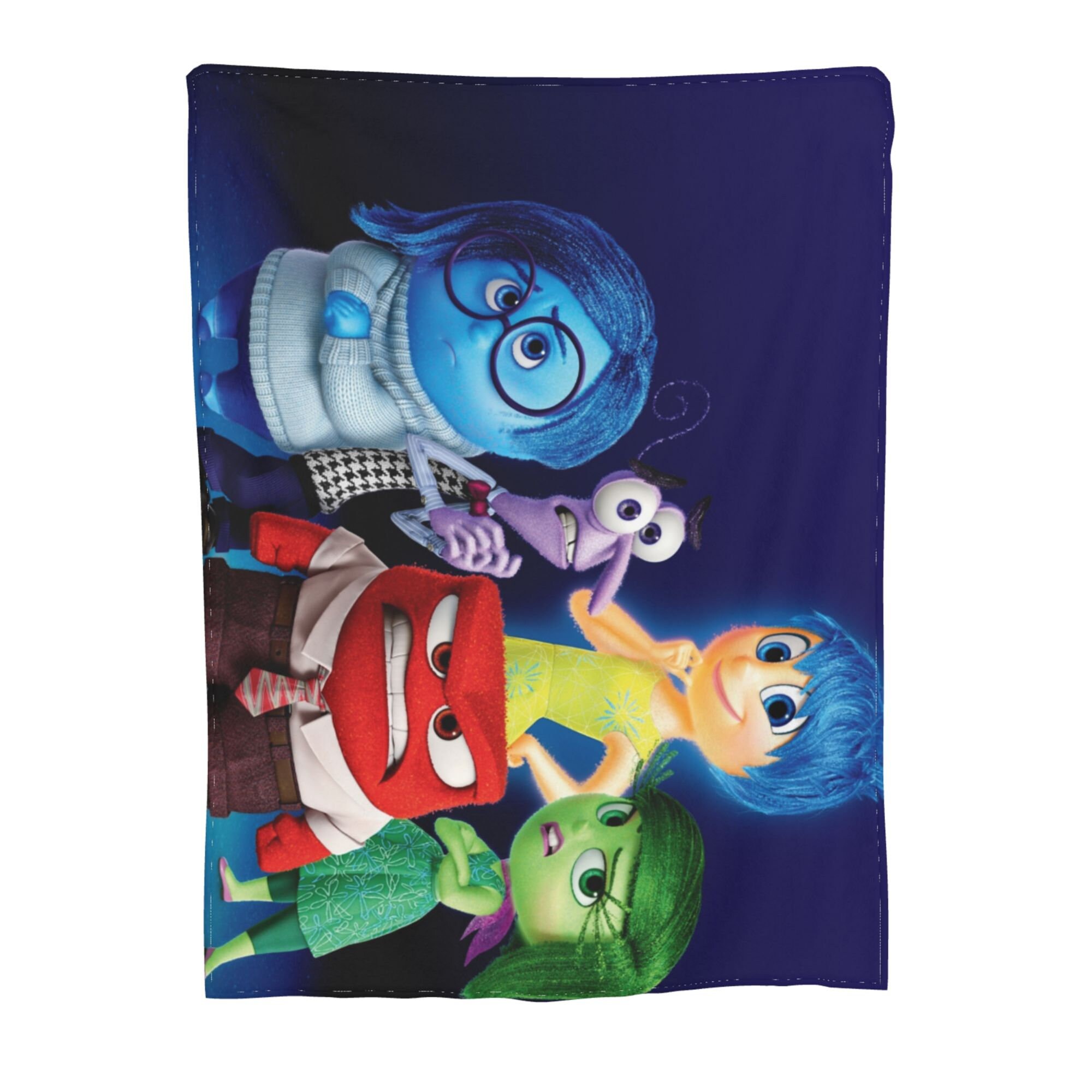 Custom Name Blanket Disney Inside Out Tapestry Personalized - Etsy