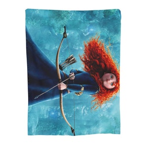 Custom Name Blanket Disney BRAVE Tapestry Personalized Blankets ...