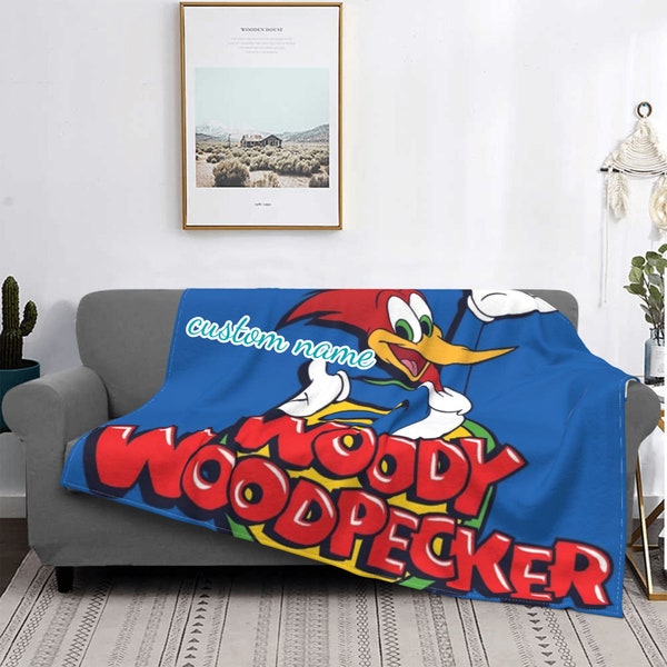 Woody the Woodpecker Blanket - Etsy