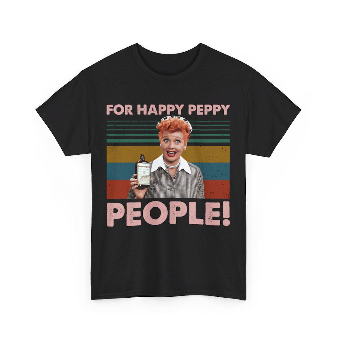 Happy Peppy People Tee, Pretty Vintage Lucy for Happy Peppy People T ...