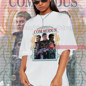 Commodus Joaquin Phoenix Vintage Graphic Tee - Etsy